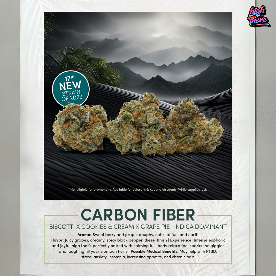 Carbon Fiber Strain Info & Guide | Aromatic Notes & Effects