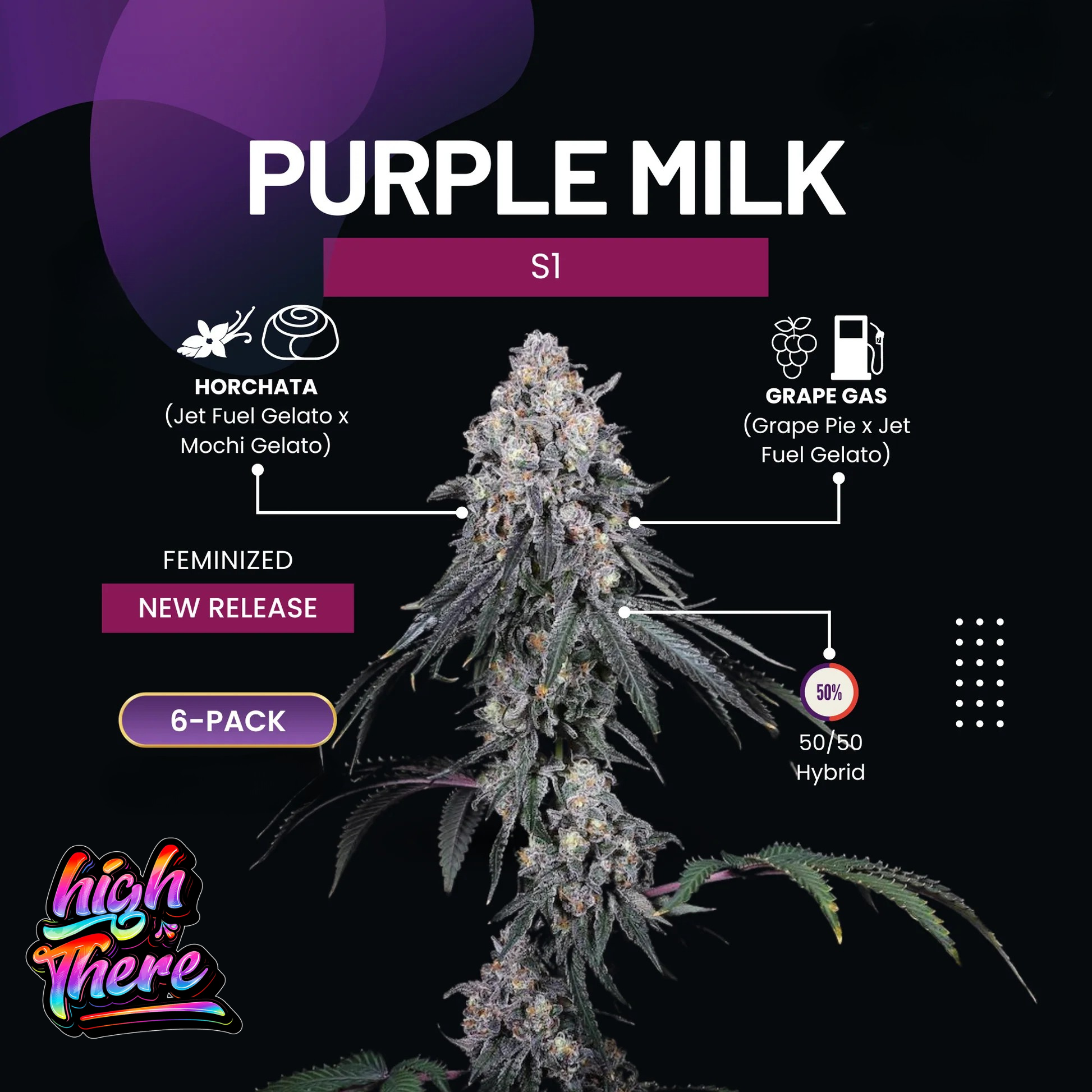 Purple Milk Strain - Cannabis Dispensary & Delivery Washington DC